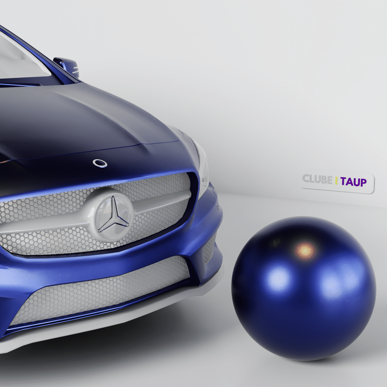 PINTURA DE CARRO AZUL FOSCA – Clube Taup